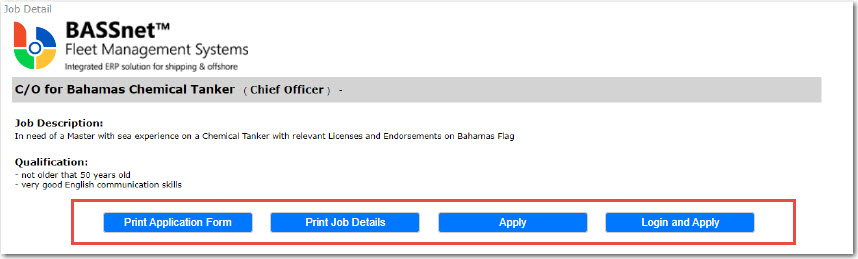 Creating and Submitting an Application